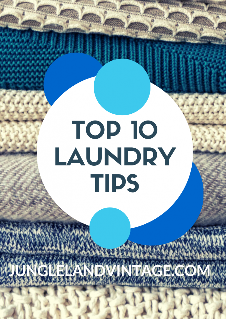 10 Laundry Tips and Tricks | Jungleland Vintage | The Frugal Life of a ...
